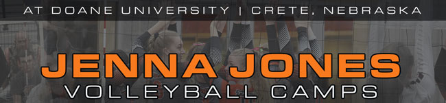 Jenna Jones Volleyball Camps at Doane University - Crete, NE